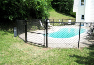 Black Vinyl Chain Link