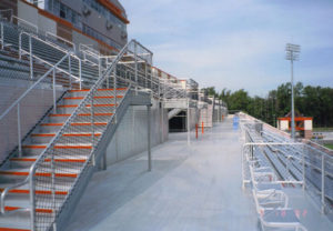 stadium seating fencing